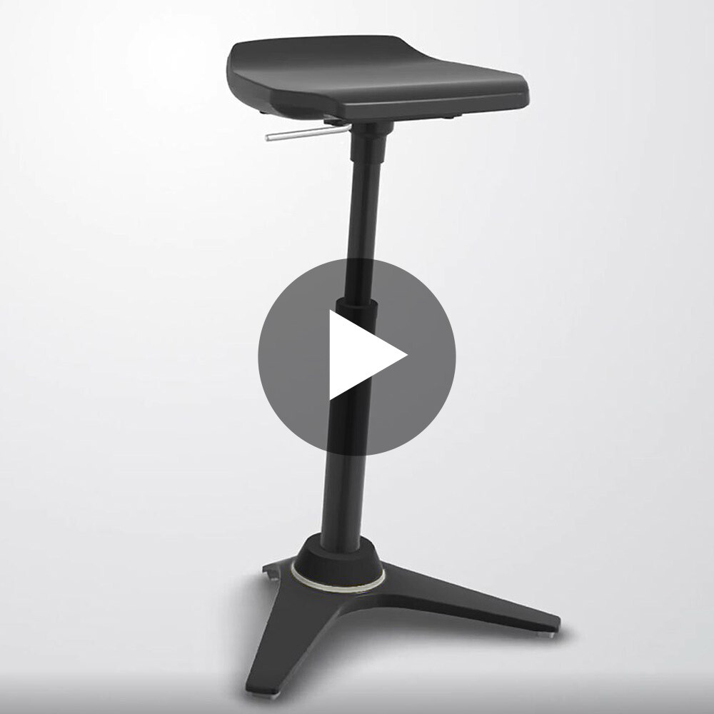 Aeris Muvman Industry | Integralschaum: Schwarz | Gestell: Schwarz ...